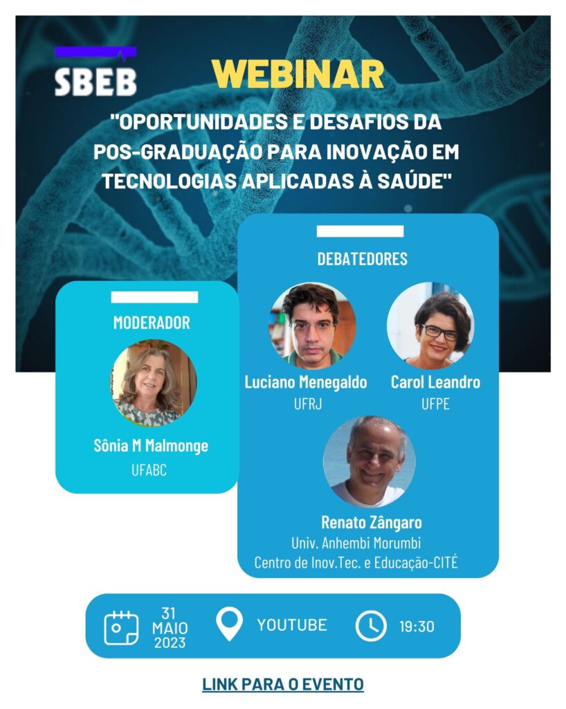 SBEB Sociedade Brasileira de Engenharia Biomedica – Site da Sociedade ...